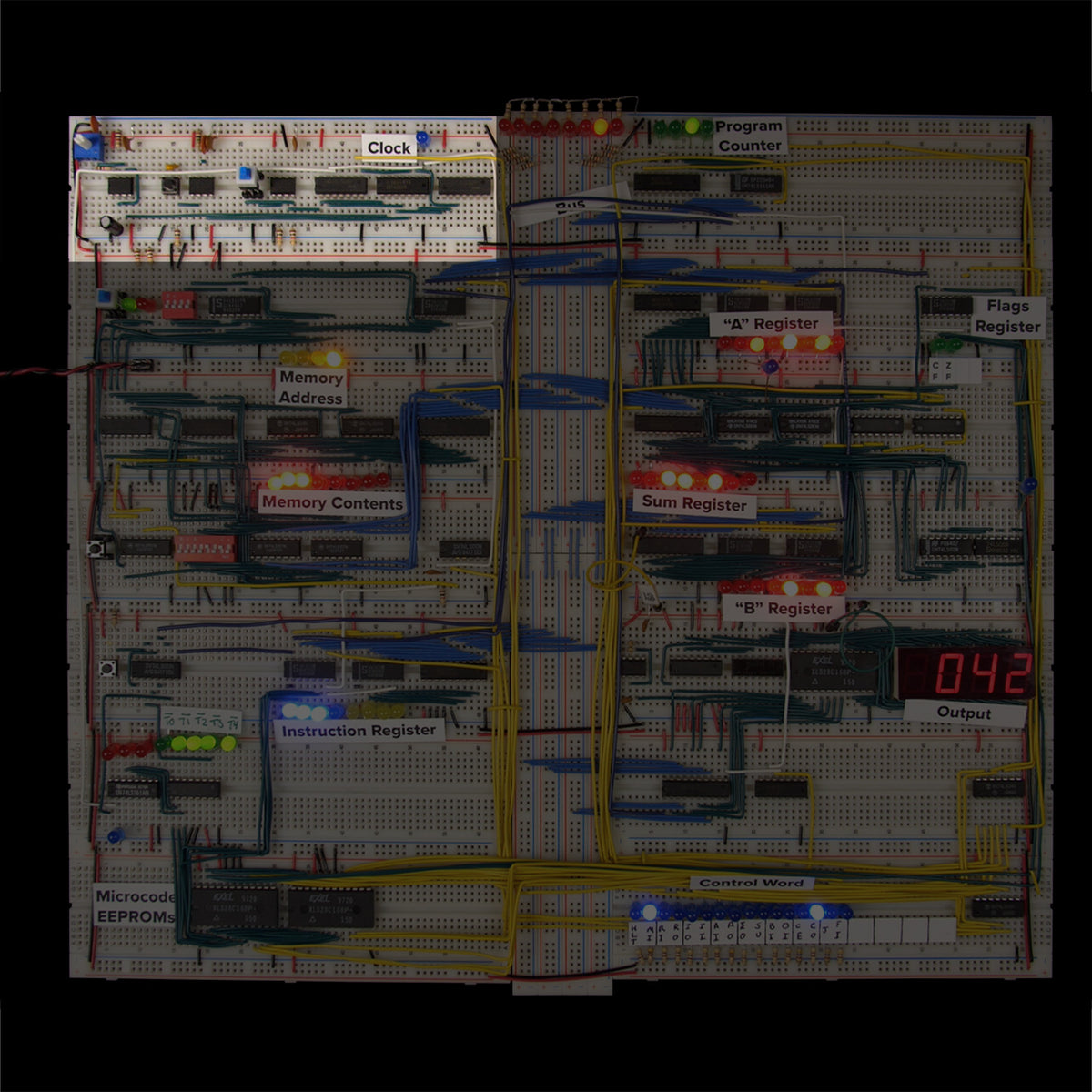 Kit 1: Clock module – Ben Eater
